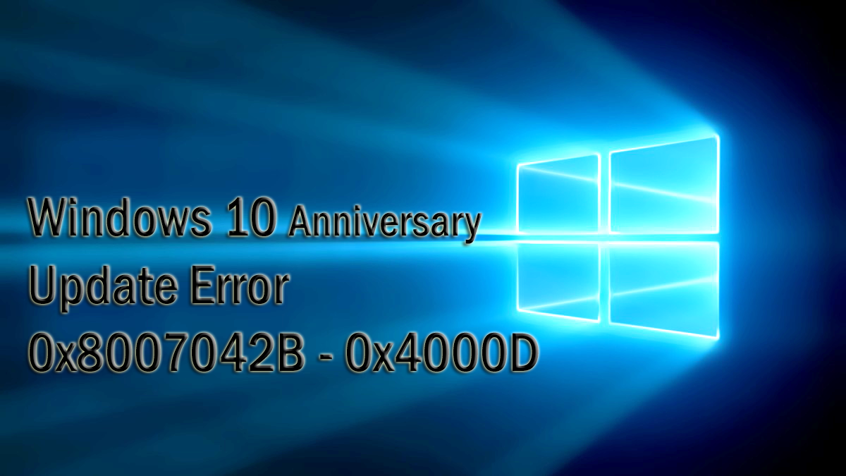 What should do if error 0x8007042B upgrading to Windows 10 version 1803 ...