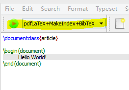 How to create Your first LaTeX document?