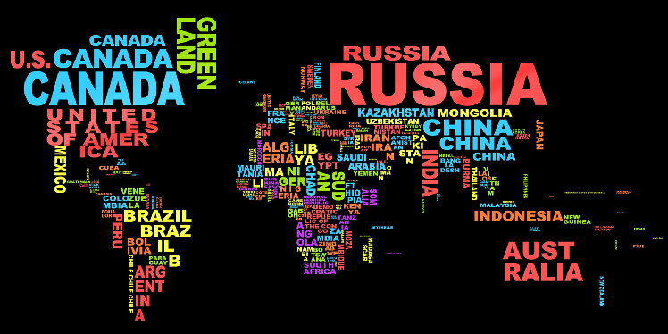 Countries unknown to the world